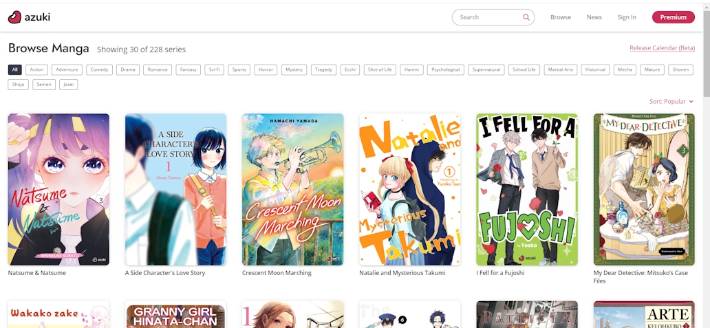 Digital gelesen: Azuki Lost in Manga